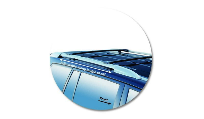 Standard Rail Bar Package for Toyota Highlander | Prorack NZ